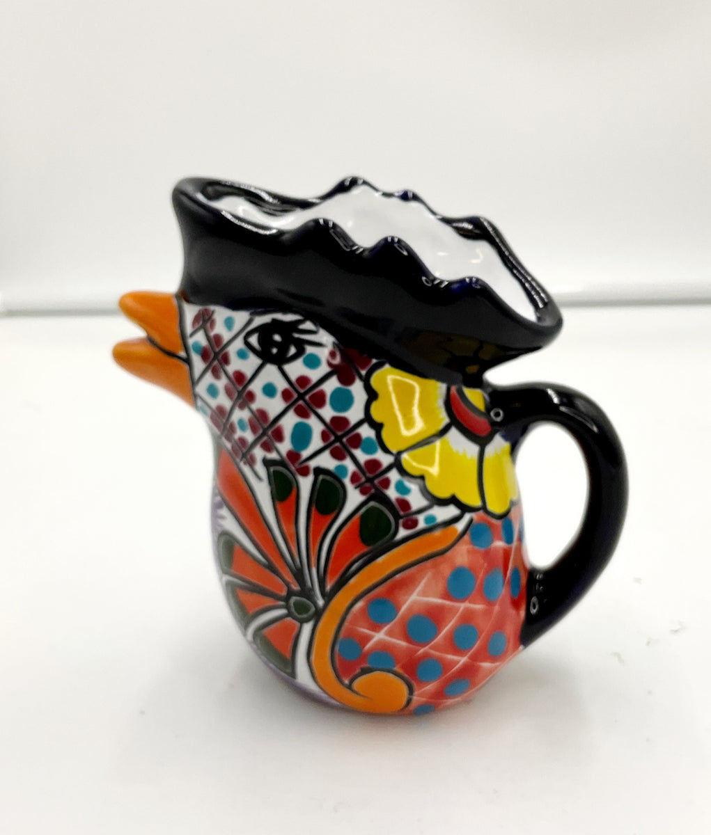 Mexican Rooster Creamer – Queen Bee Creations Home