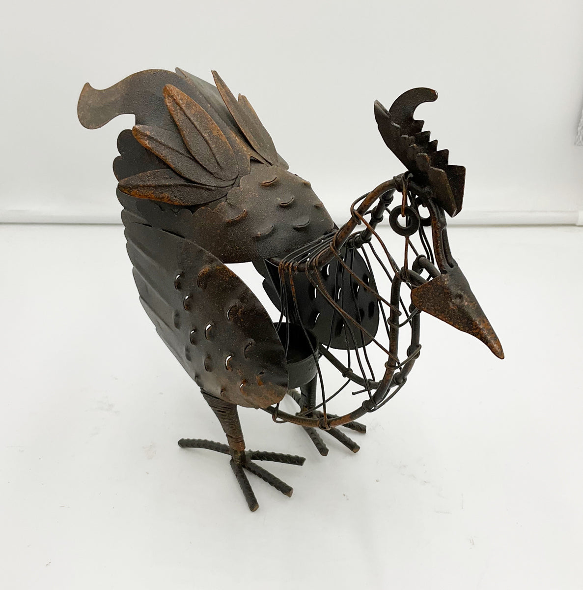 Wire Chicken Tea Light – Queen Bee Creations Home