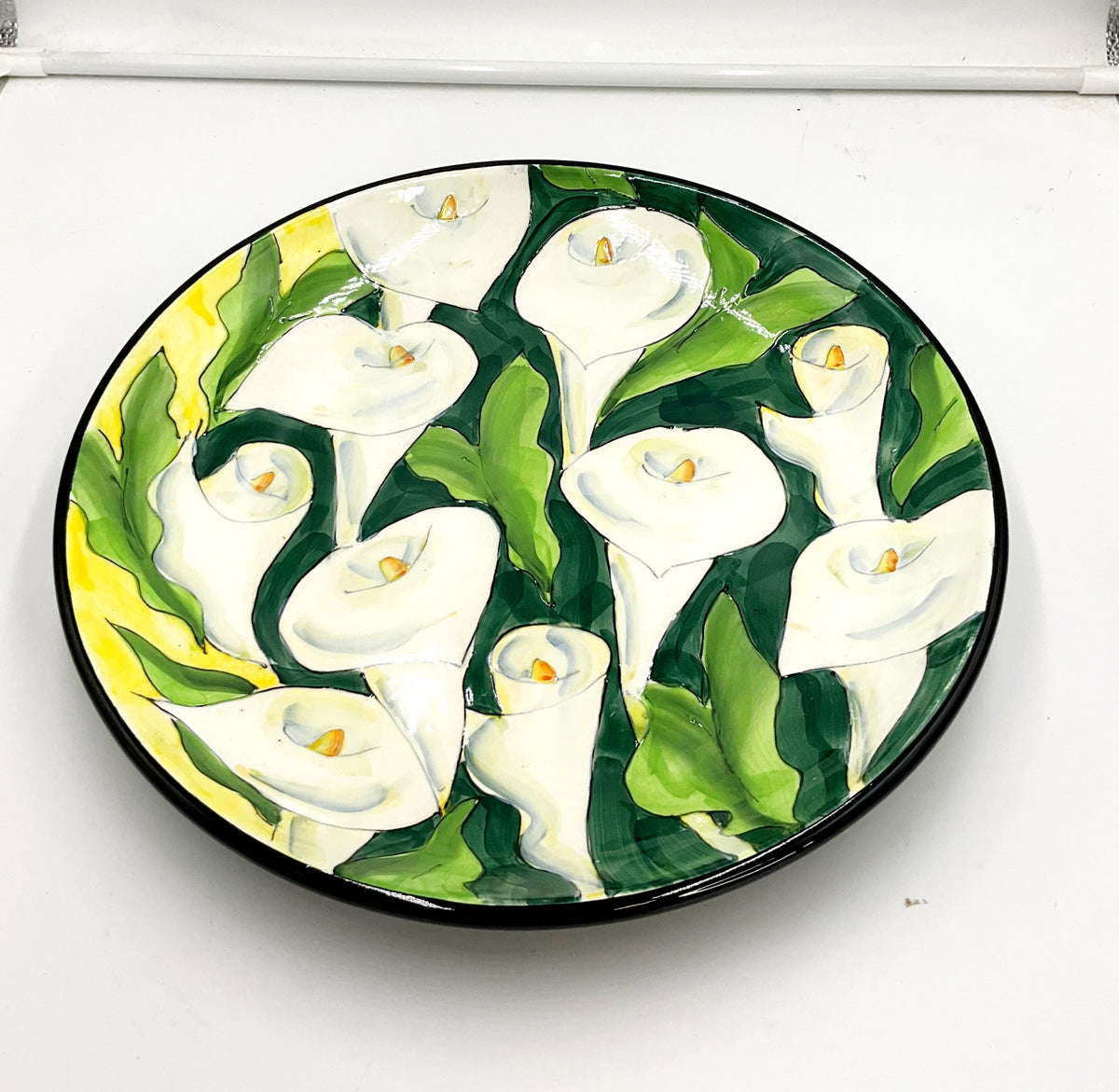 Calla Lily Platter – Queen Bee Creations Home