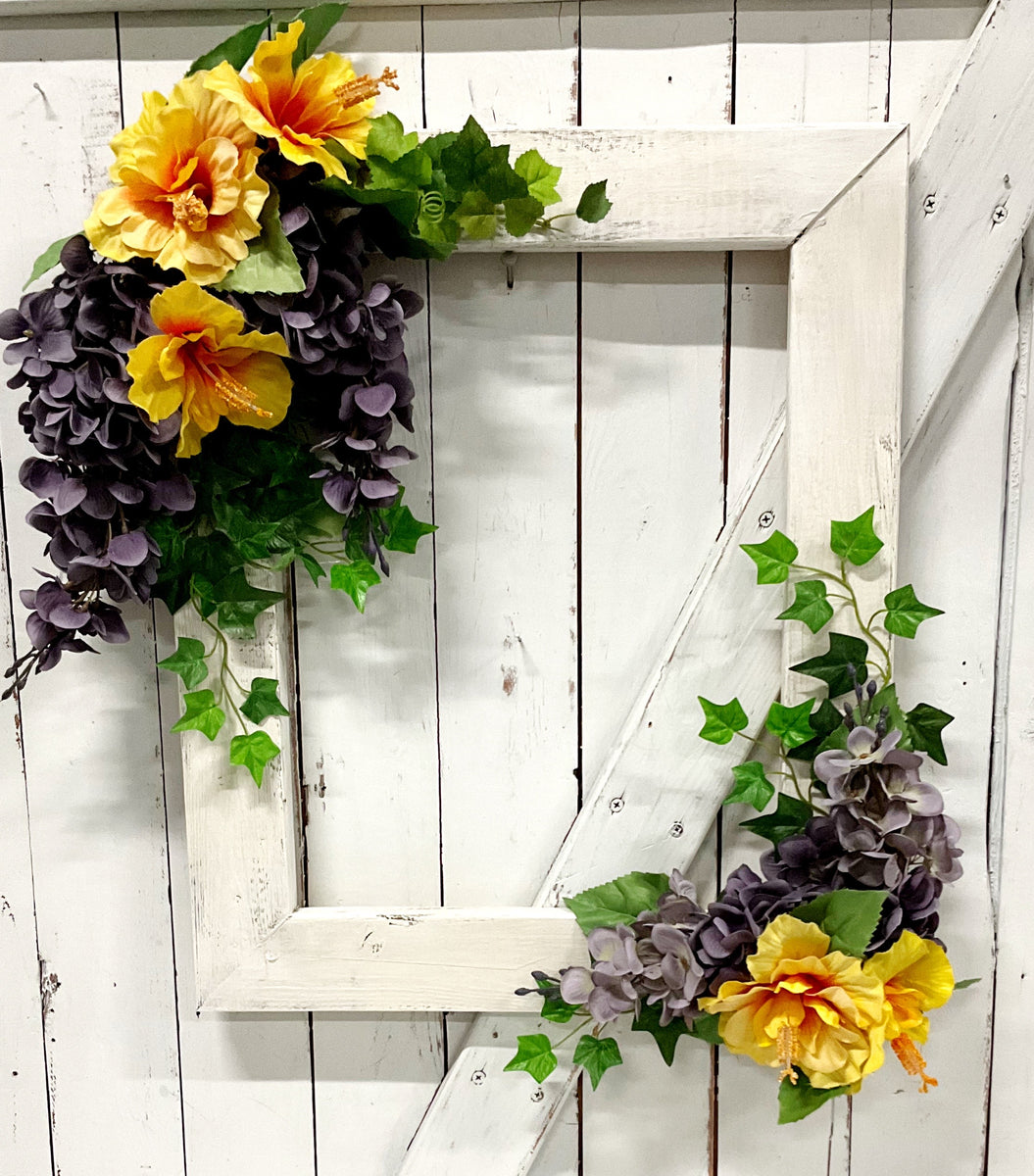 Floral frame – Queen Bee Creations Home