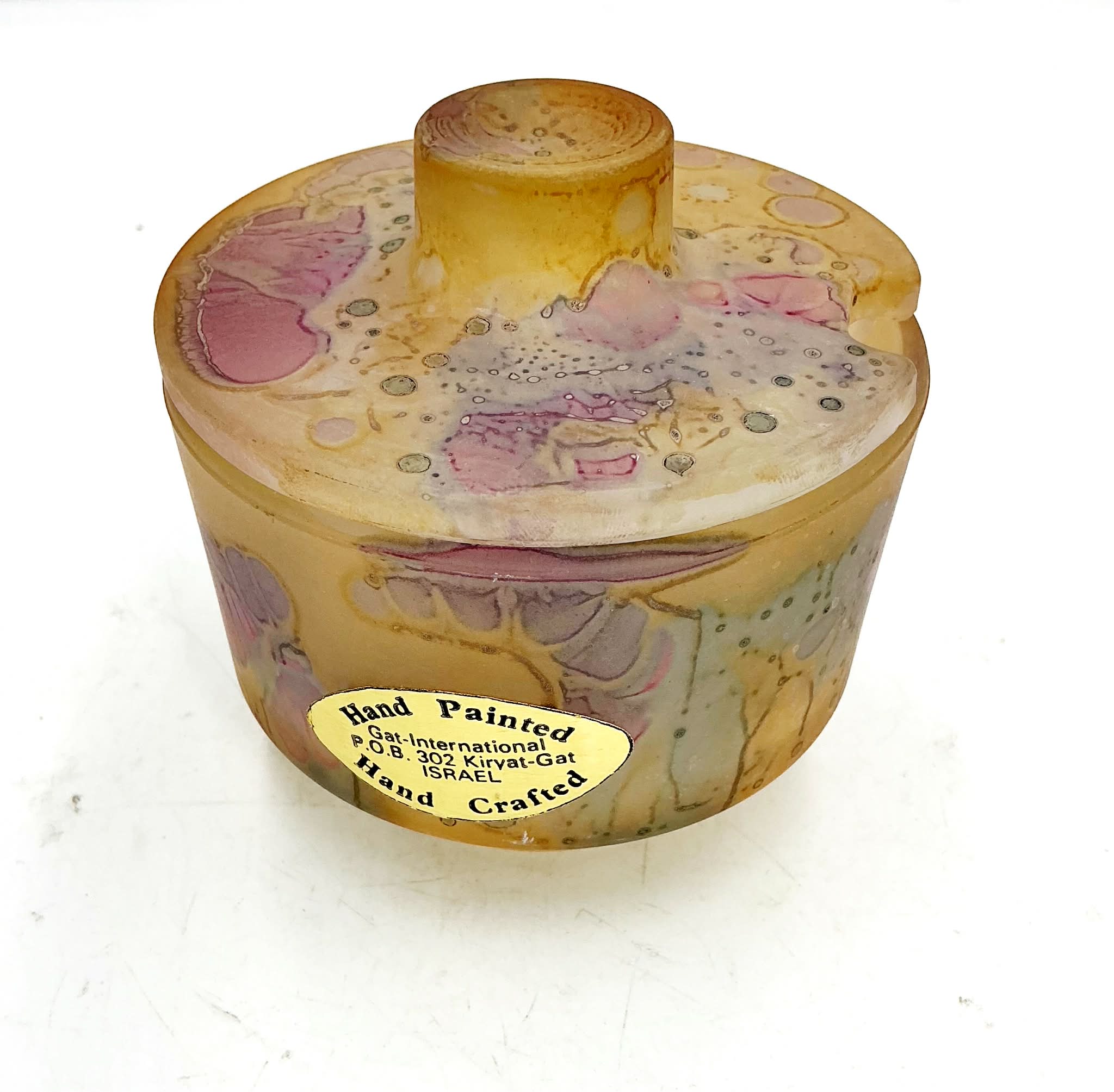 Handcrafted Glass Sugar Bowl – Queen Bee Creations Home