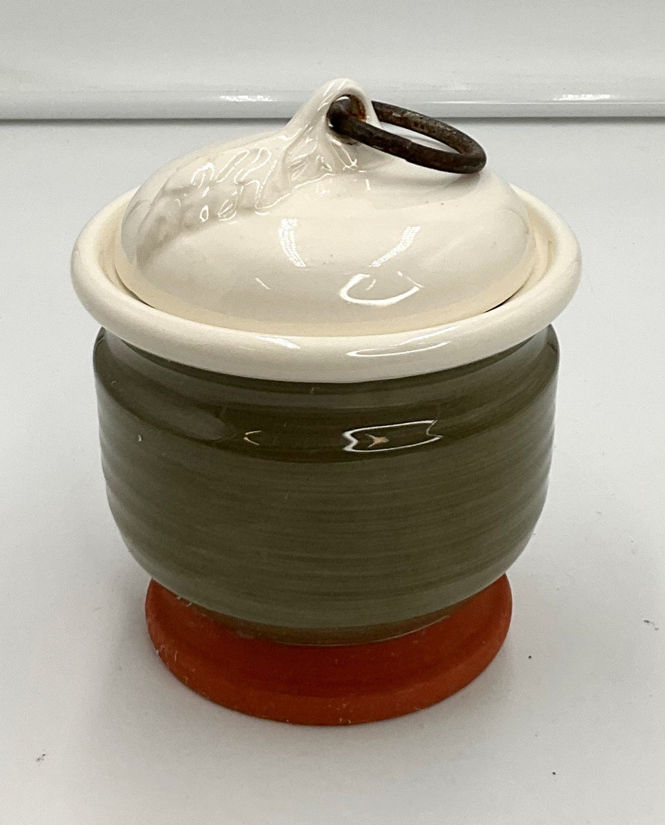 Acorn Pottery Jar – Queen Bee Creations Home