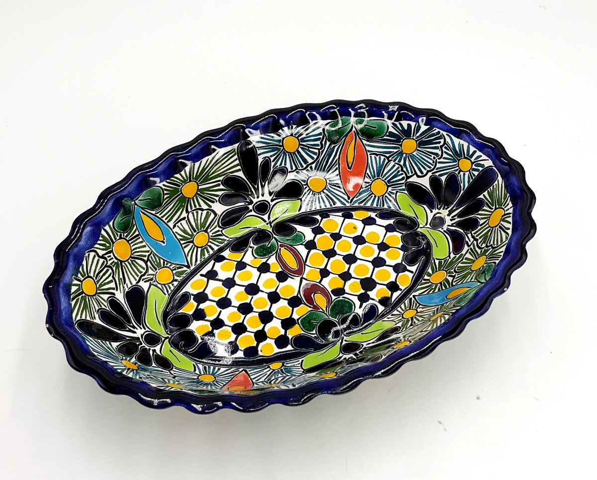 Mexican Oval Bowl – Queen Bee Creations Home