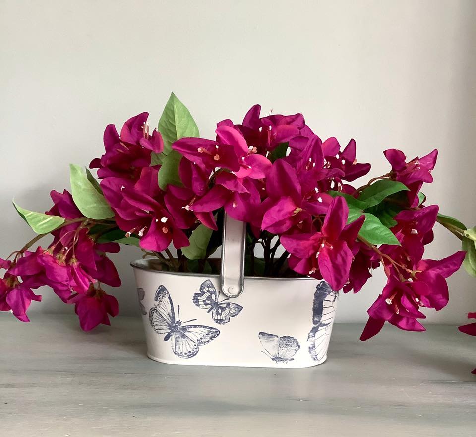 Oblong Tin Bucket – Queen Bee Creations Home
