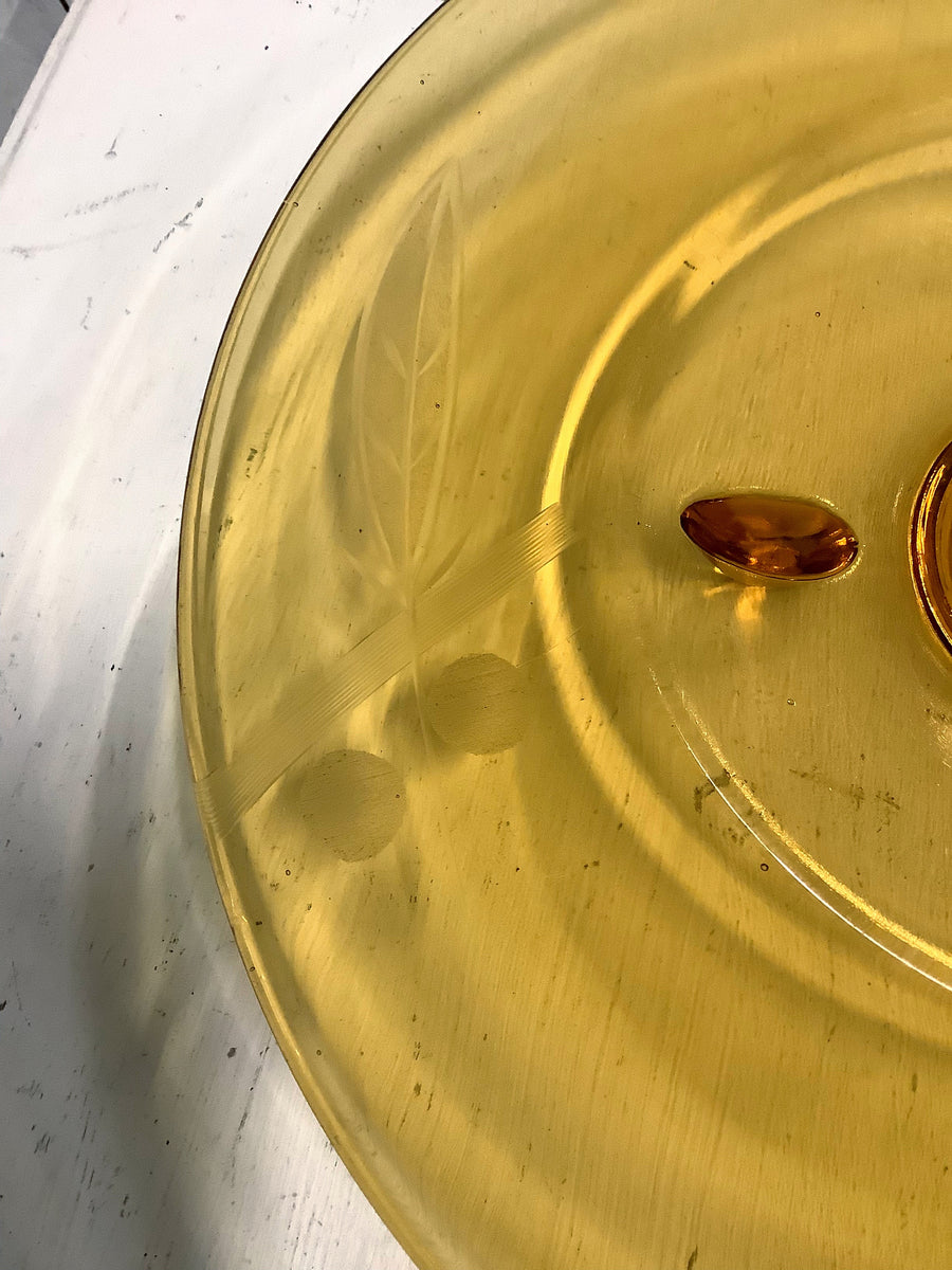 Amber Console Dish – Queen Bee Creations Home