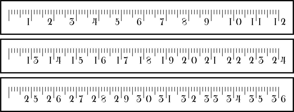 Yardstick - JRV Stencil – Queen Bee Creations Home